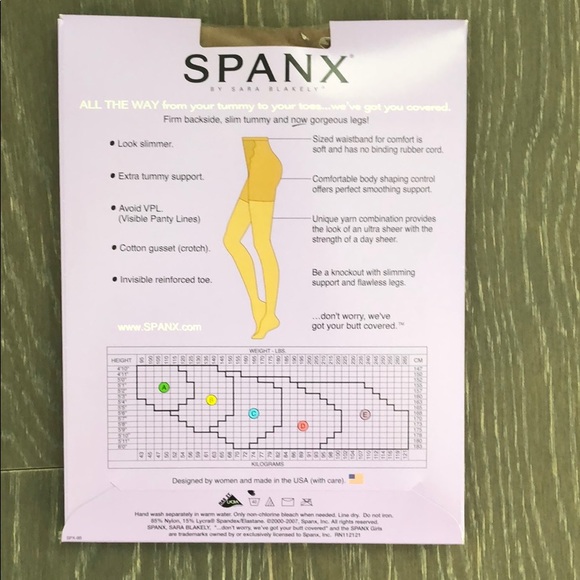 SPANX | Accessories | Spanx Size B Nude Pantyhose Nwt | Poshmark